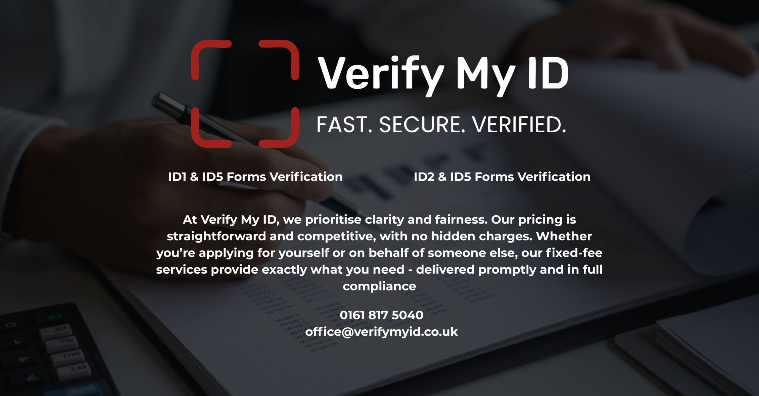 Verify my ID - Fast. Secure. Verified.